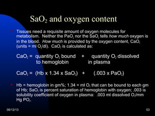 Arterial Blood Gas Interpretation By Dr. Prashant Kumar | PPT