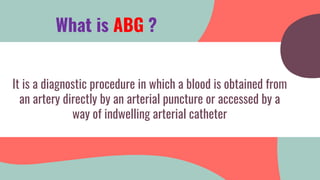 ABG test | PPTX