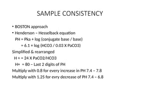 ABG ppt.pptx acid base gas analysis in blood | PPTX