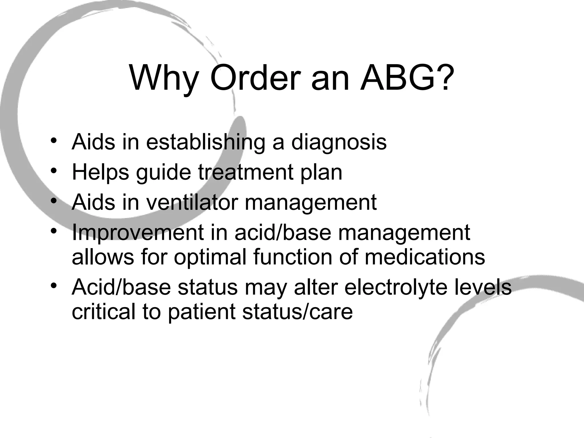 Arterial Blood Gas Analysis | PPT