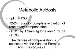 Arterial Blood Gas Analysis | PPT
