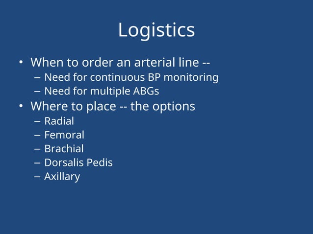 arterial blood gases presentation in children .ppt