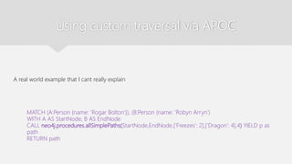 Neo4j GraphDay Tel Aviv - Real World Graph Use Cases | PPTX