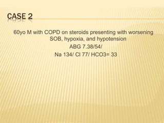 Interpretation of Arterial Blood Gases (ABGs) | PPTX