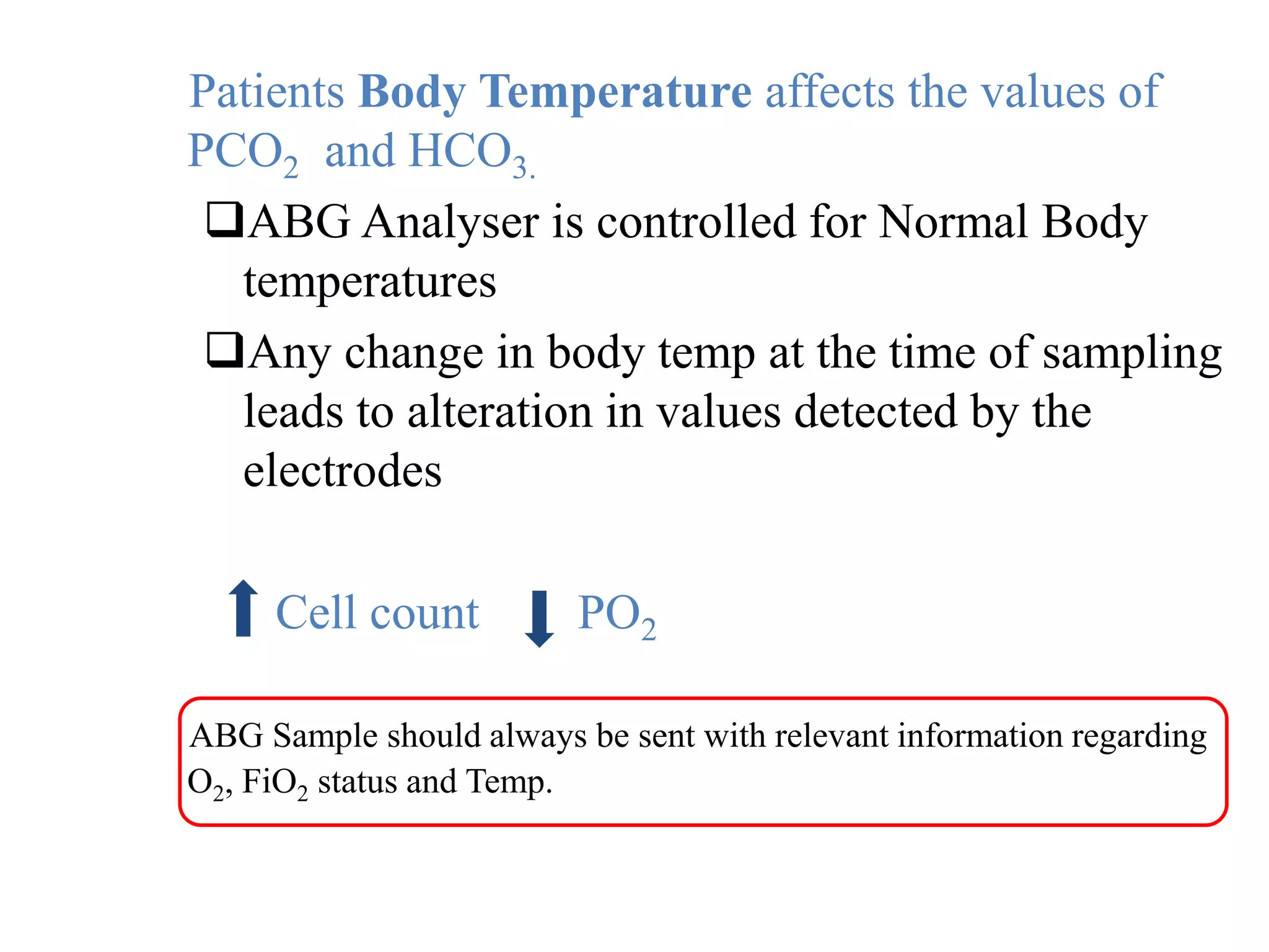 Arterial Blood Gas Interpretation | PPTX