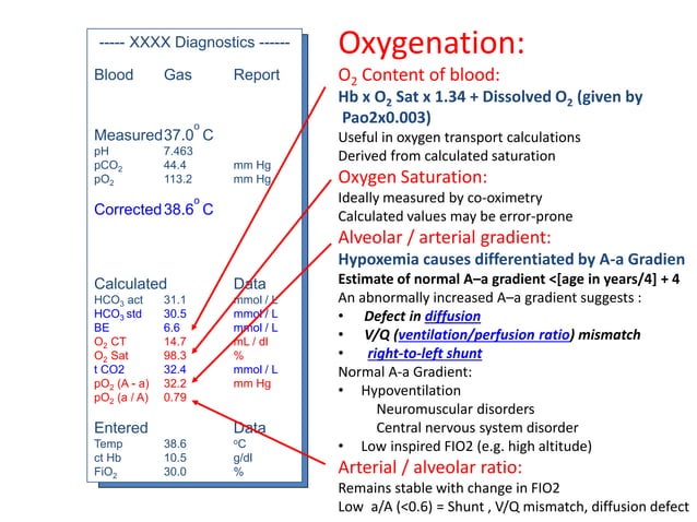 Arterial Blood Gas Interpretation | PPTX | Lung and Respiratory Health ...