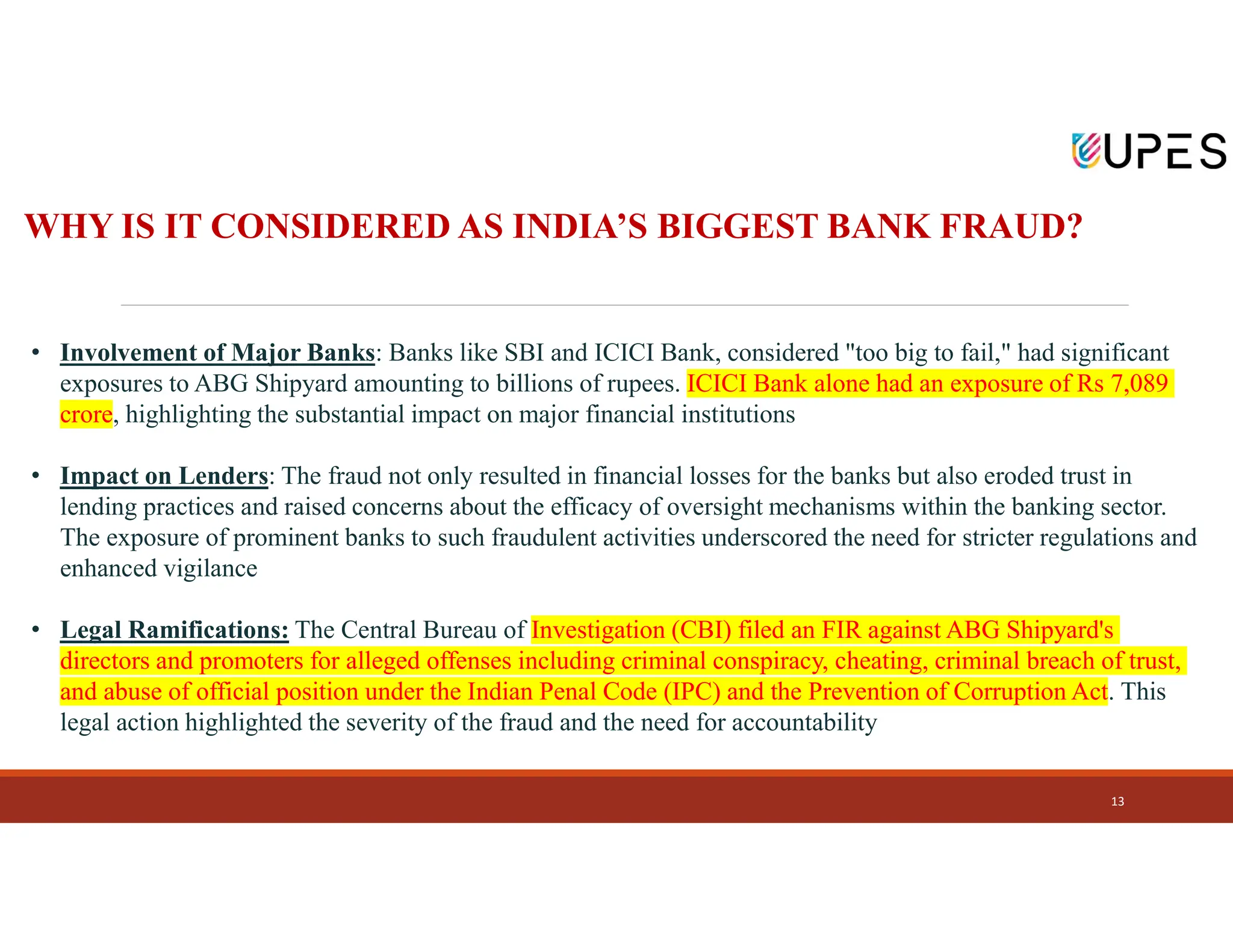 BIGGEST BANKING FRAUD IN INDIAN HISTORY CASES TUDY | PDF