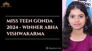 MISS TEEN GONDA 2024 - WINNER ABHA VISHWAKARMA | PPT