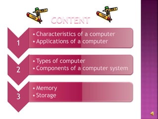 introduction to computers | PPTX