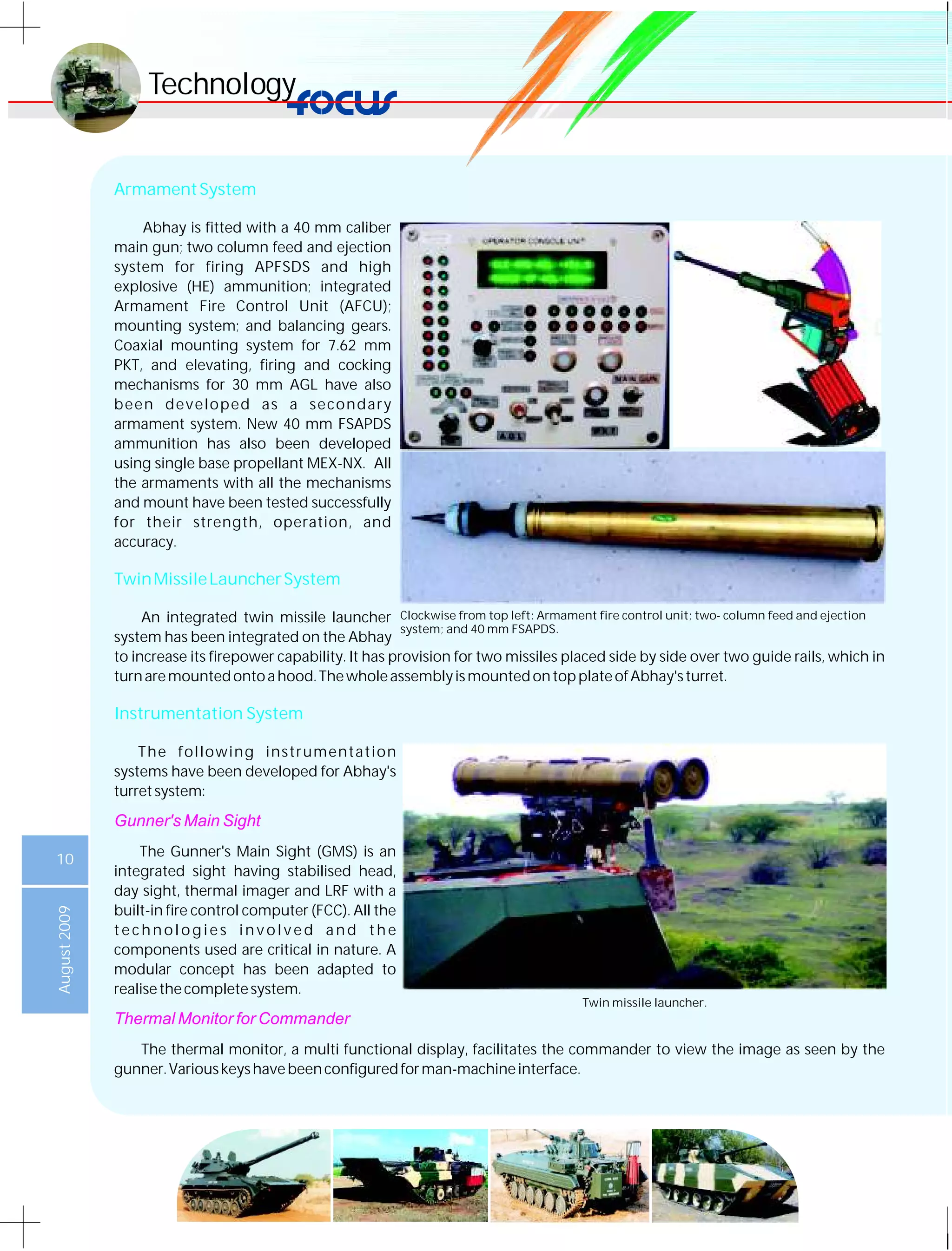 Abhay tank-infantry-combat-vehicle-abhay | PDF