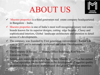 real estate demo project presentation | PPTX