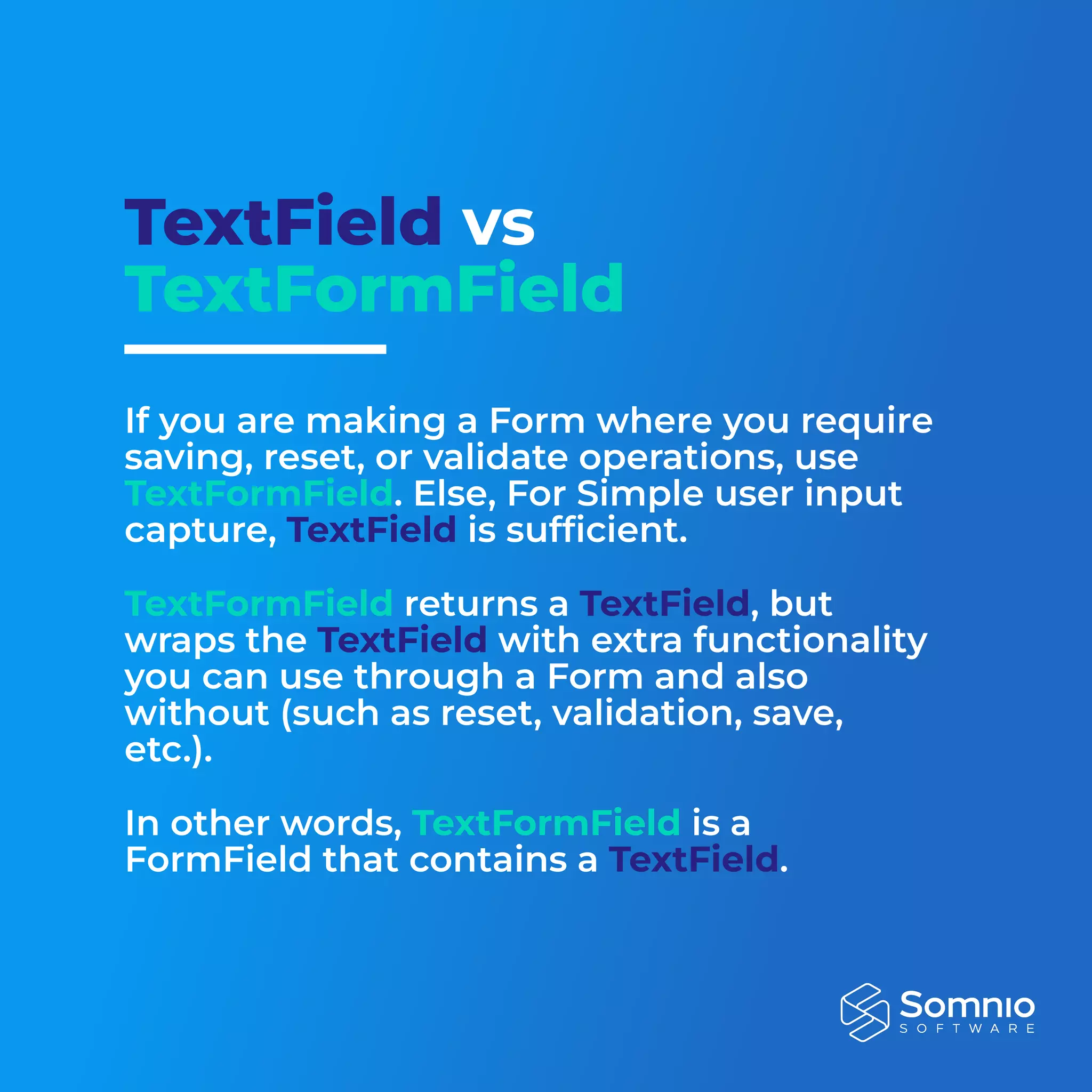 TextField vs TextFormField | PDF