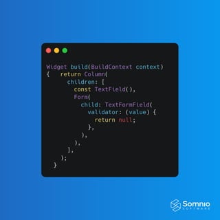 TextField vs TextFormField | PDF