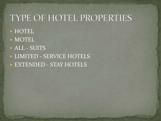 classification of hotel | PPT