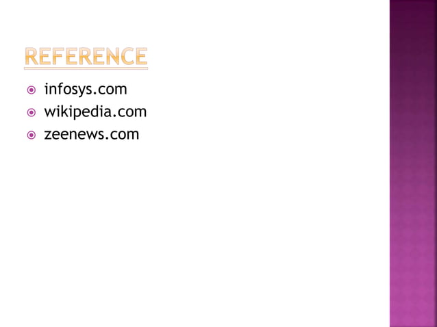 company profile-infosys | PPT