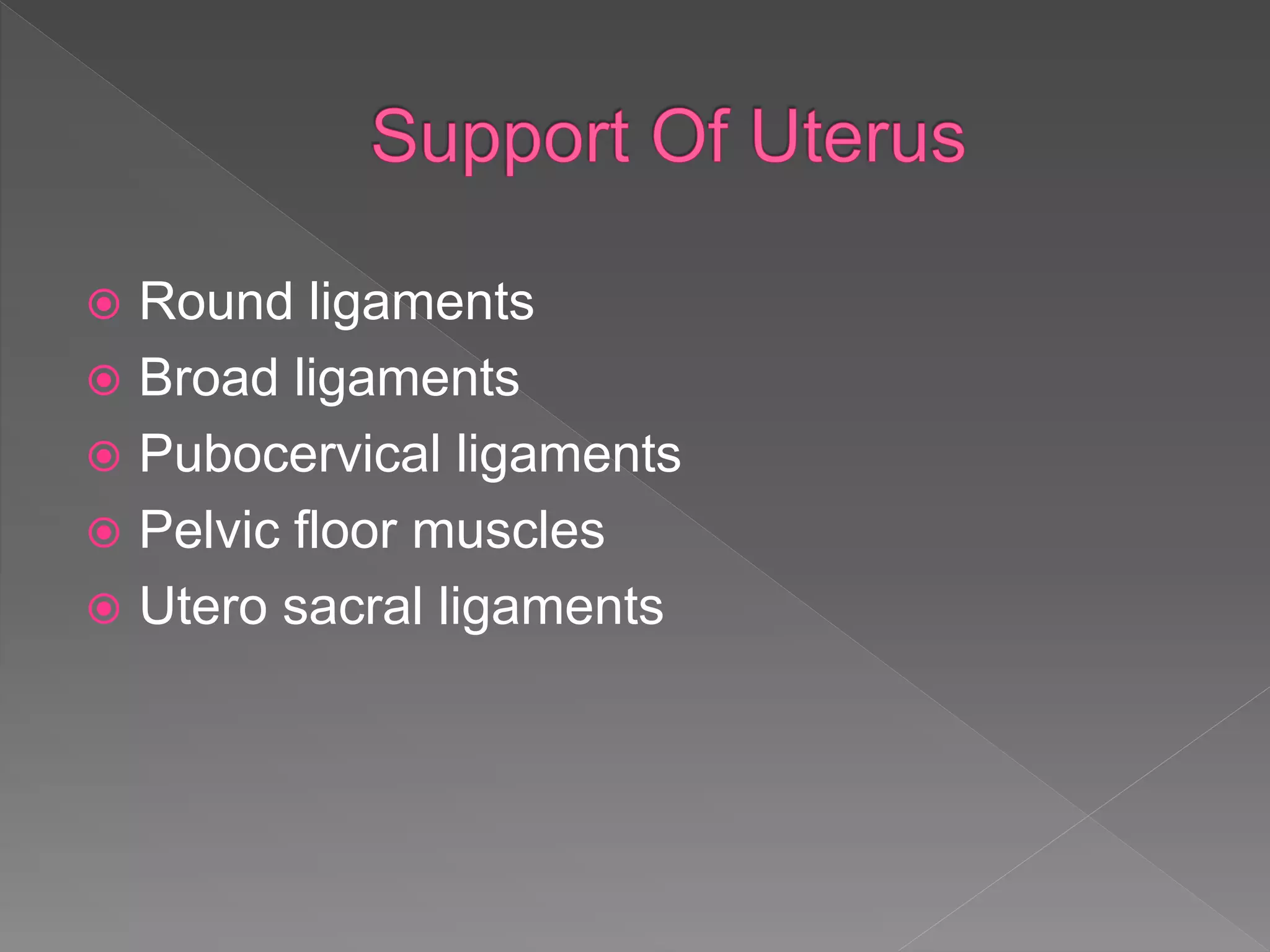 Prolapse of Uterus | PPTX