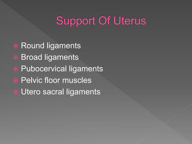Prolapse of Uterus | PPTX