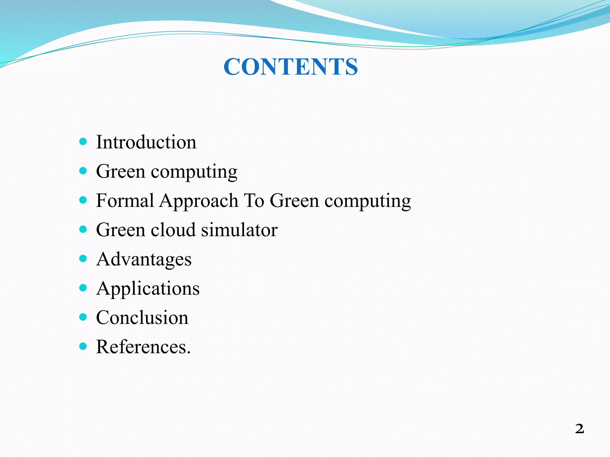 Green computing | PPT