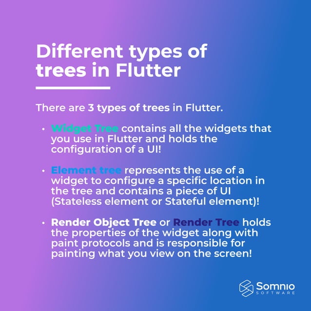 Different types of trees in Flutter | PDF