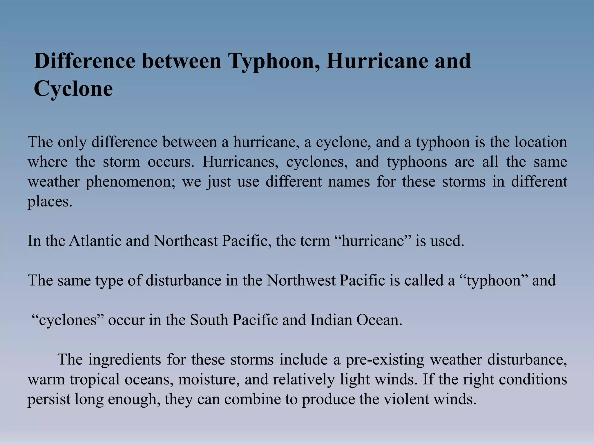 Cyclone | PPTX