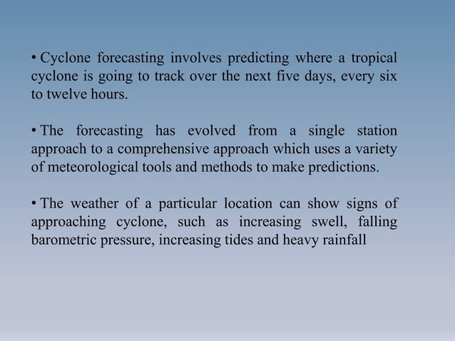 Cyclone | PPTX | Geography | Science