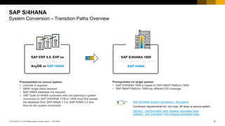 SAP ECC to S/4HANA Move | PPTX