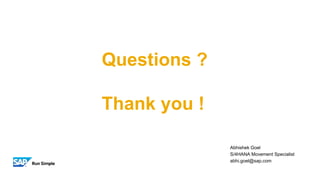 SAP ECC to S/4HANA Move | PPTX