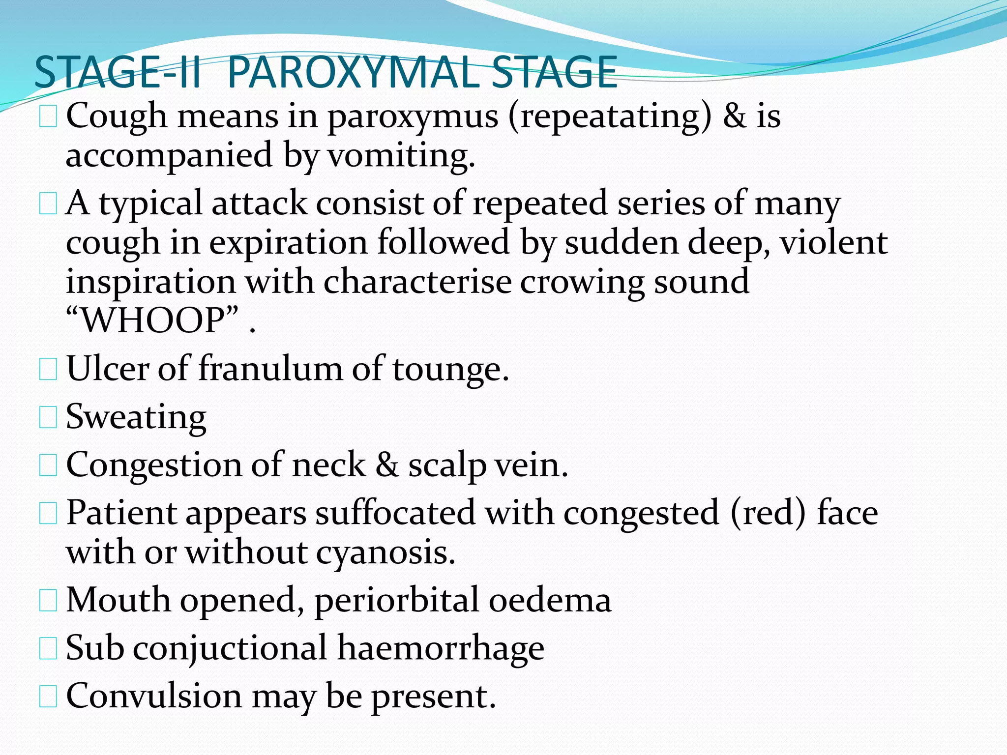 Pertusis or Whooping cough class presentation | PPTX