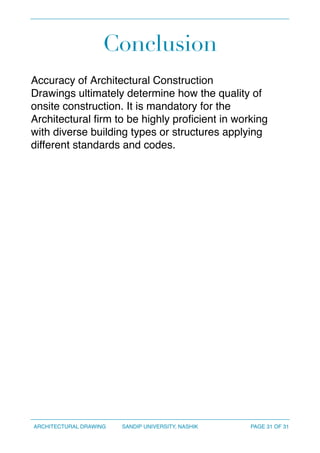 Presentation on Architectural Drawing | PDF
