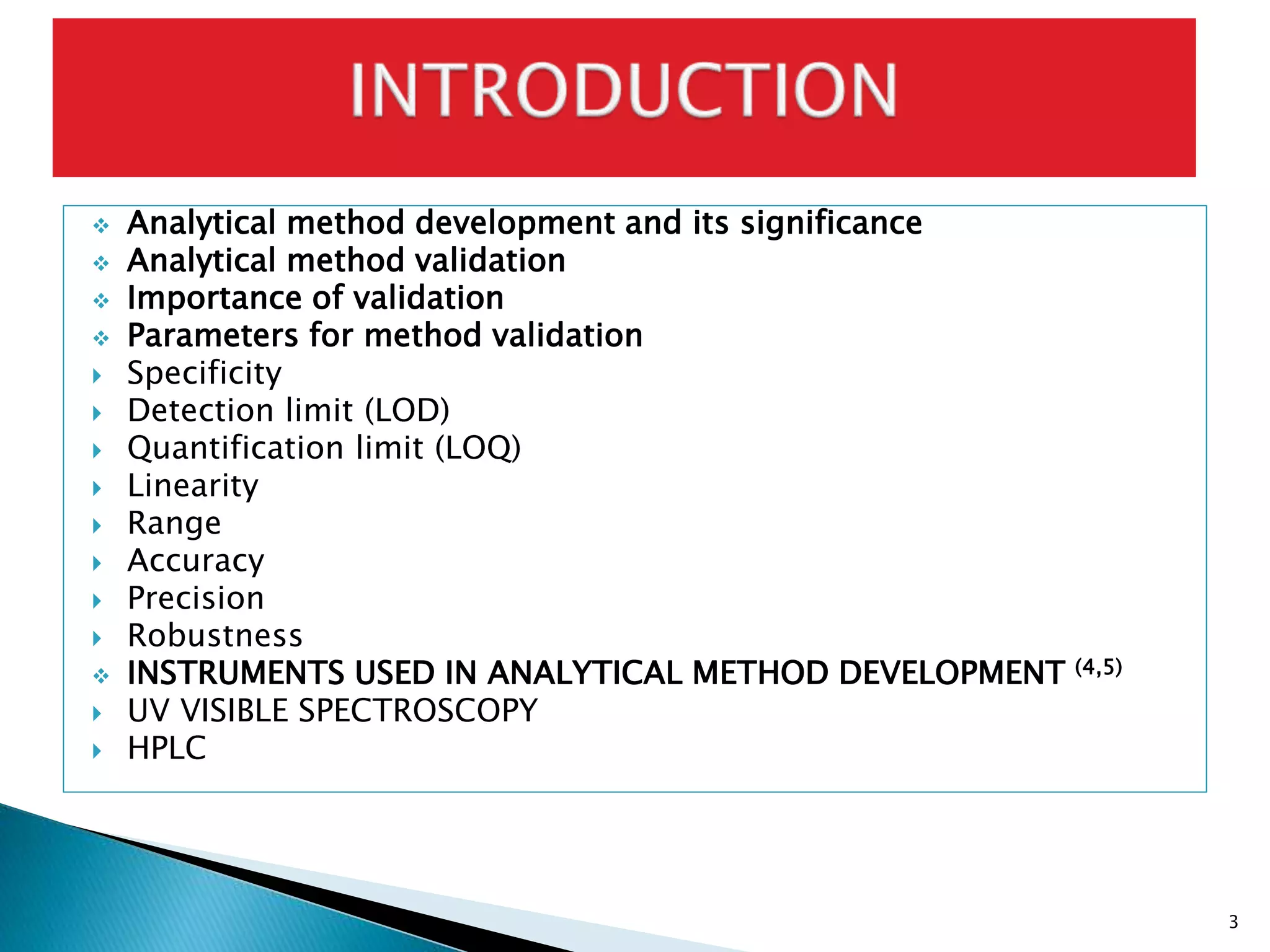 Literature Survey On Method Development And Validation Using Uv And Hplc Ppt
