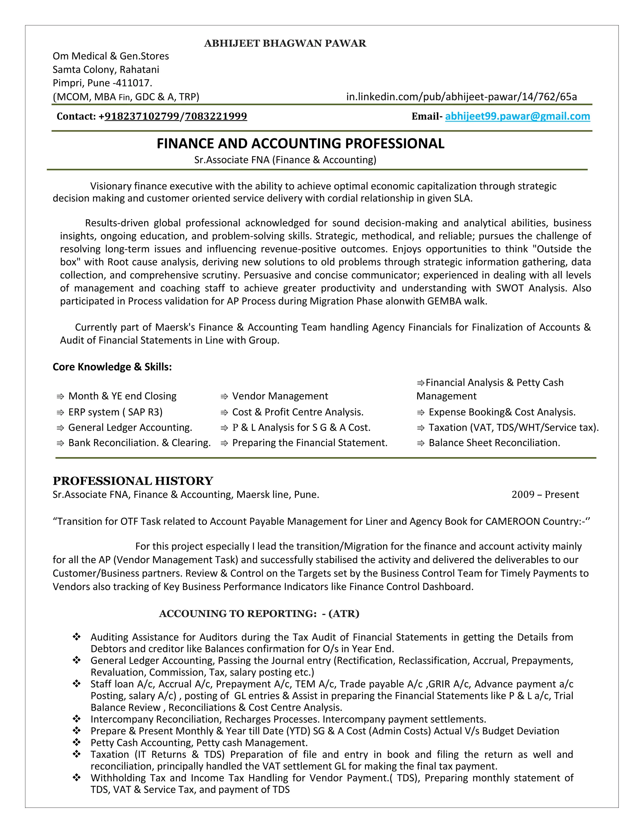 Abhijeet Resume | PDF