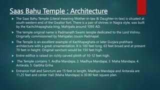 TEMPLES OF GWALIOR FORT | PPTX