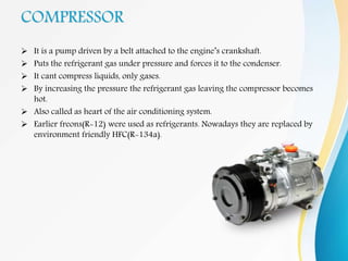 automobile Air Conditioning System ( AC) | PPTX