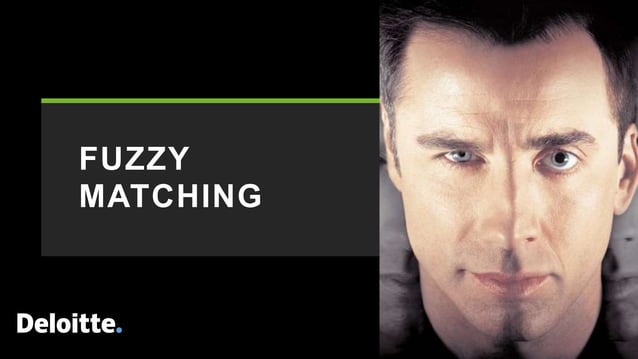 Fuzzy Matching with Apache Spark | PPT