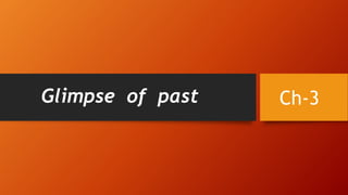 Glimpses of past class 8 English.pptx