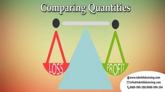 comparing quantities | PPTX | Business | Business and Finance