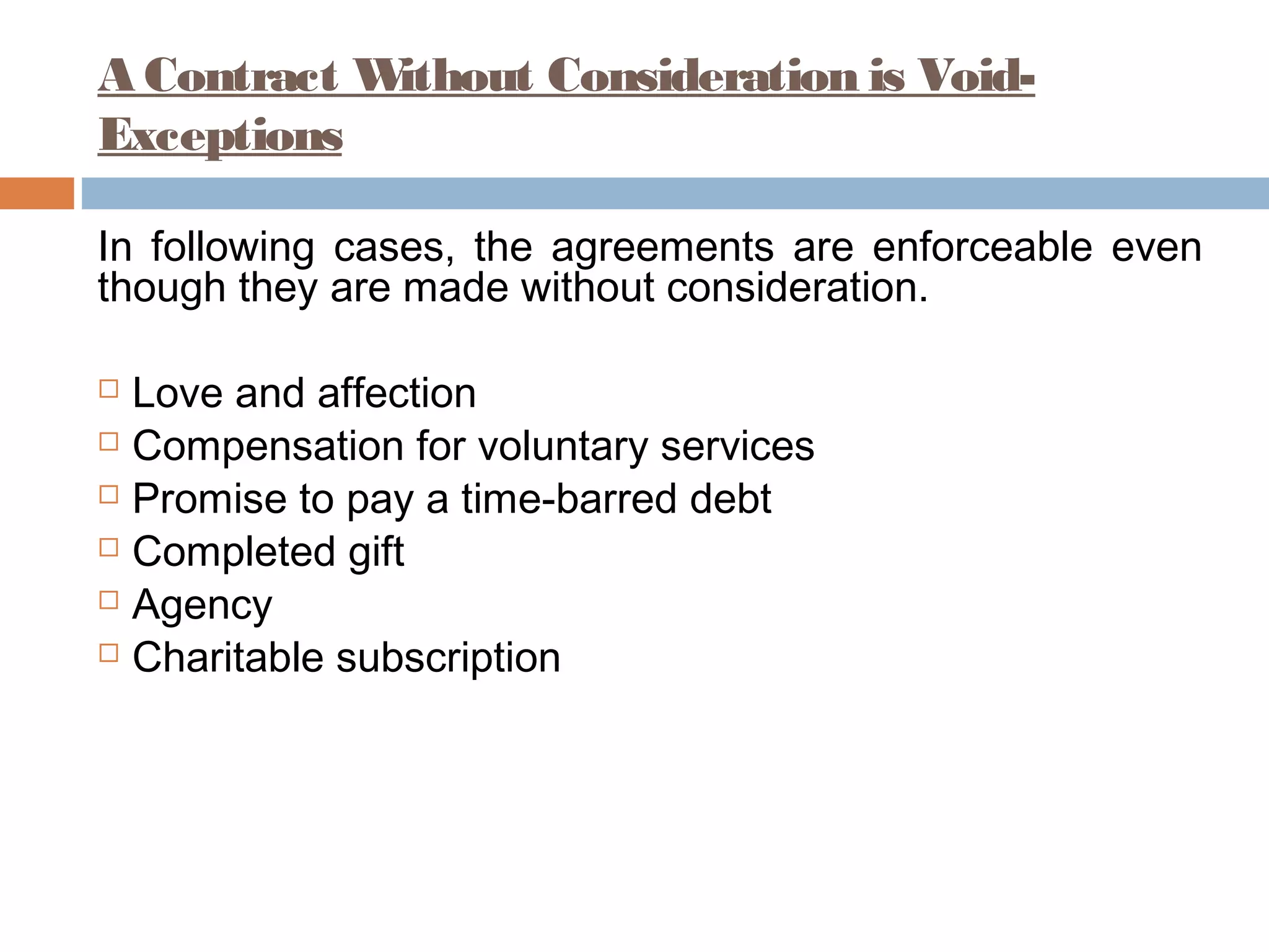 CONSIDERATION | PPT