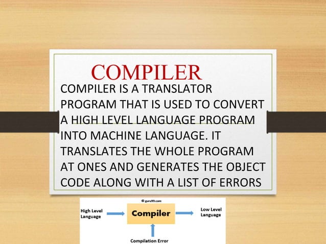 Language processors class 3-10 | PPT