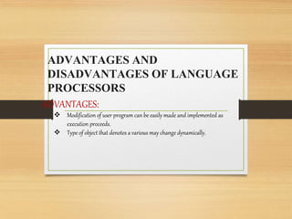 Language processors class 3-10 | PPT