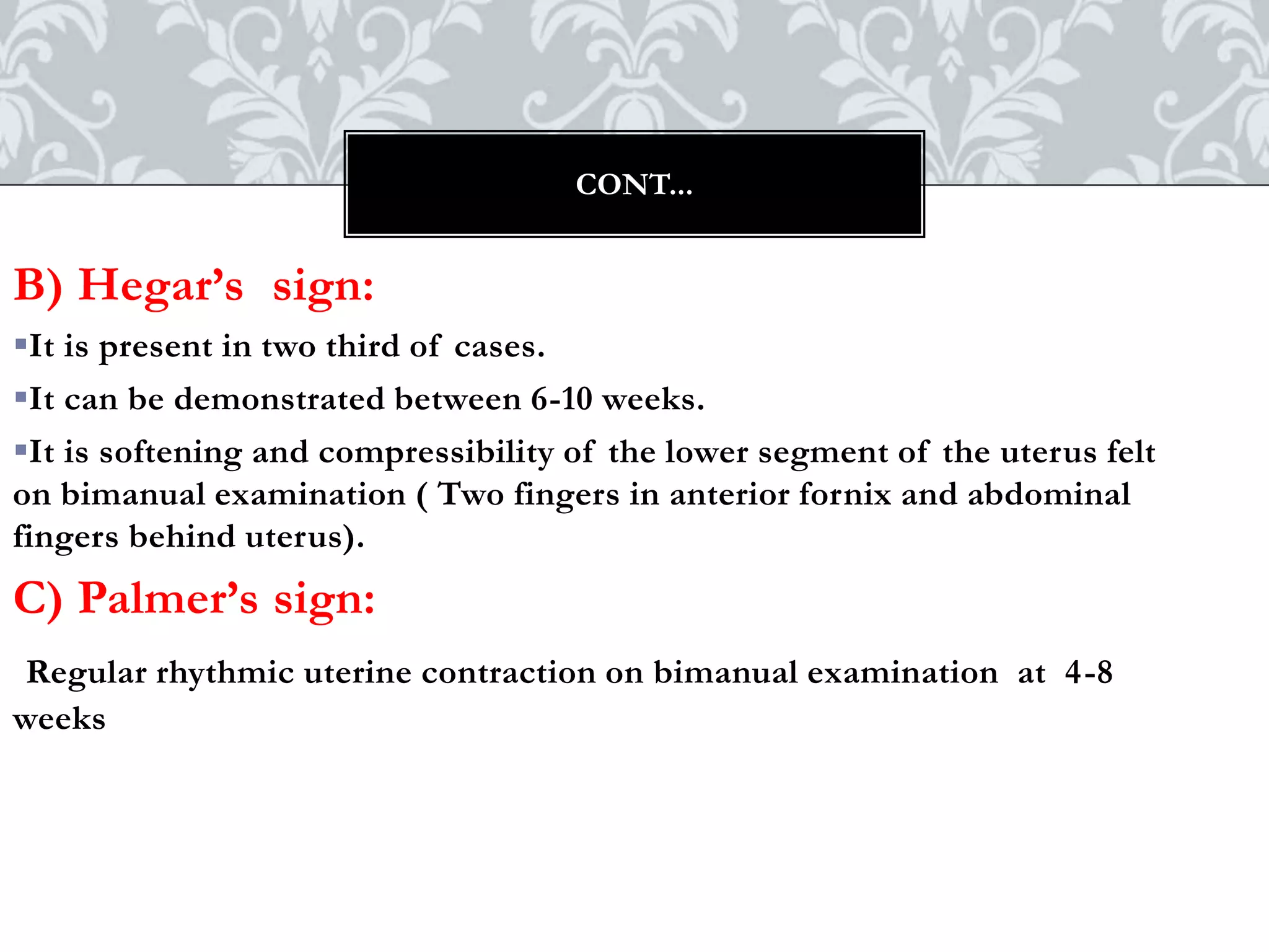 Sign and symptoms of pregnancy & Minor Ailments during pregnancy | PPTX