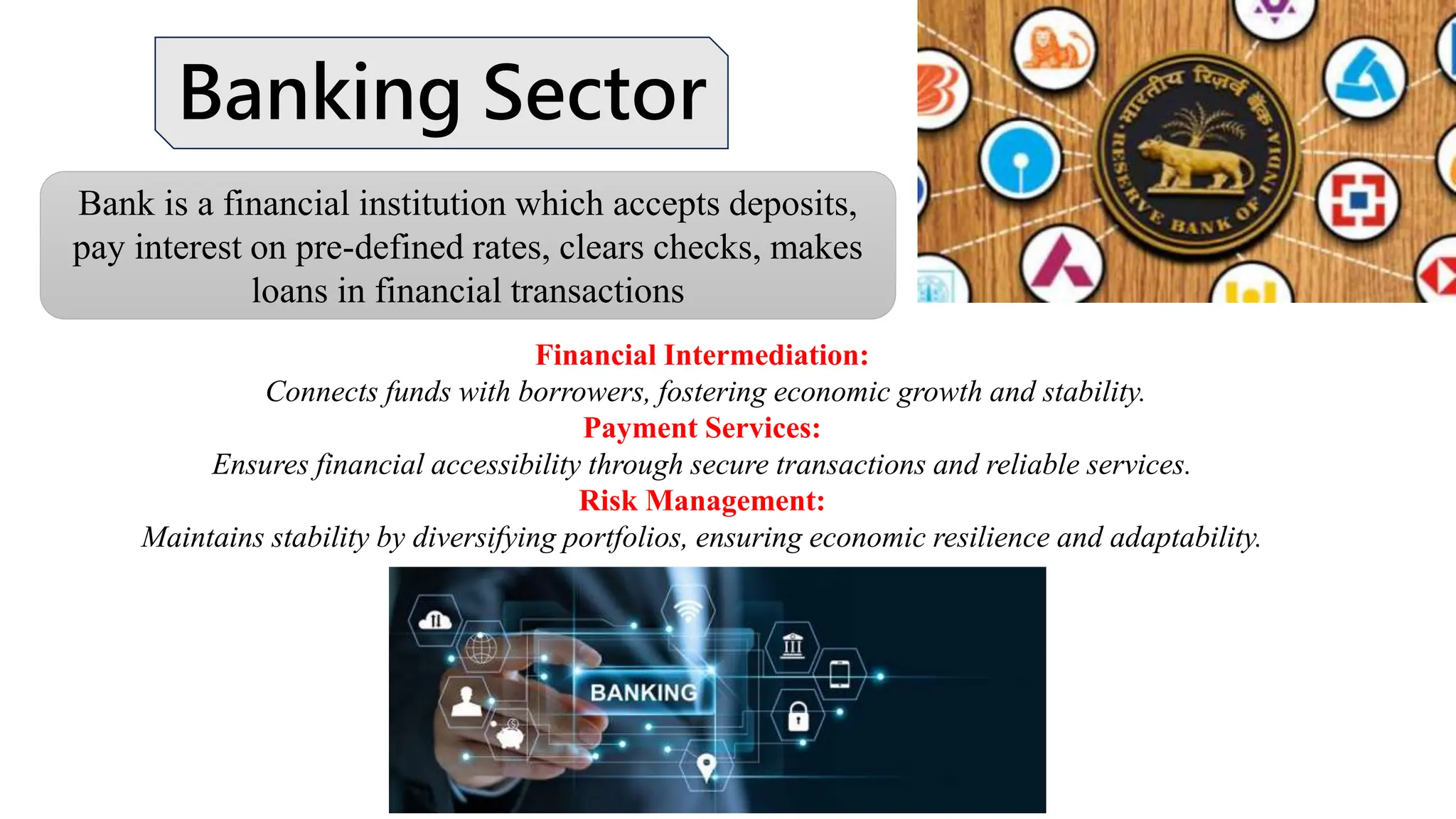 FINANCIAL SECTORS PRESENTATION | PPTX
