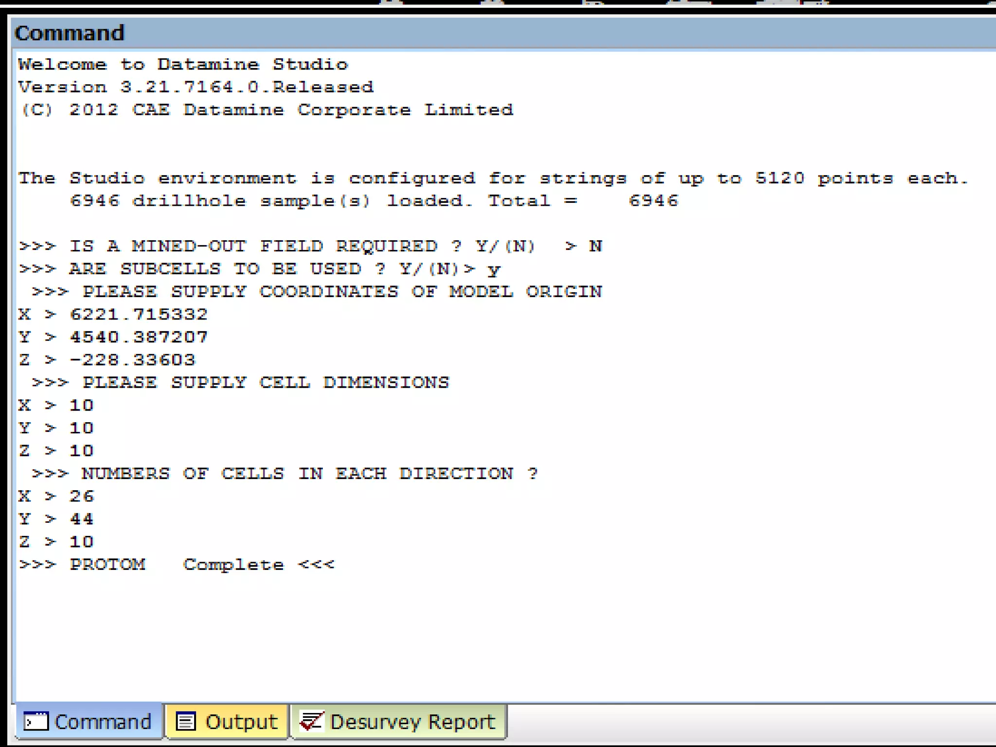 Reserve Estimation Using DATAMINE software | PPTX