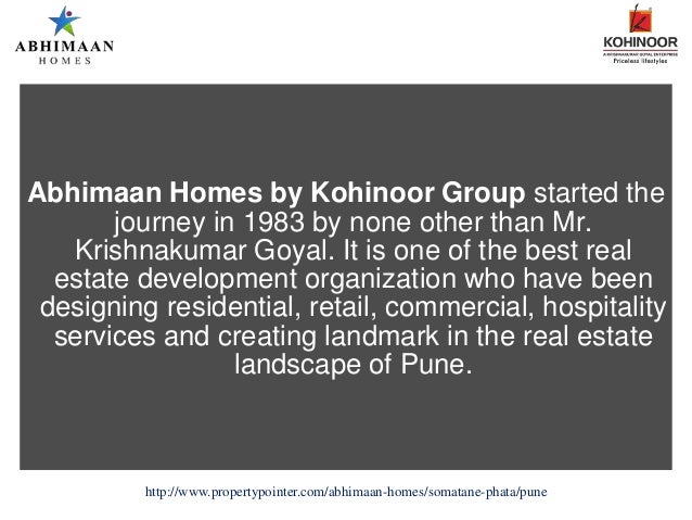Abhimaan Homes By Kohinoor Group