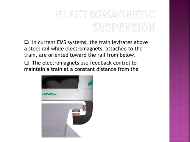 seminar presentation on high speed train | PPTX