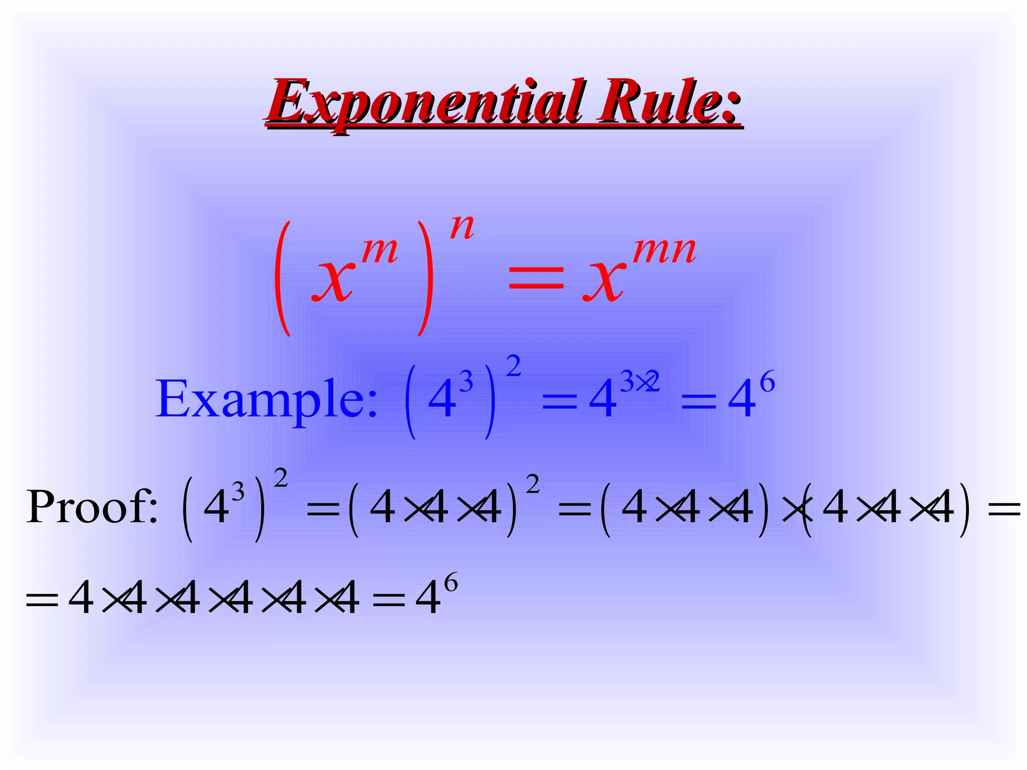 exponents and power | PPT