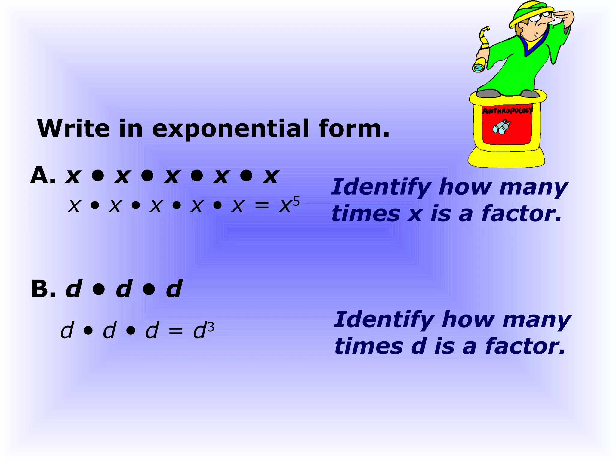 exponents and power | PPT