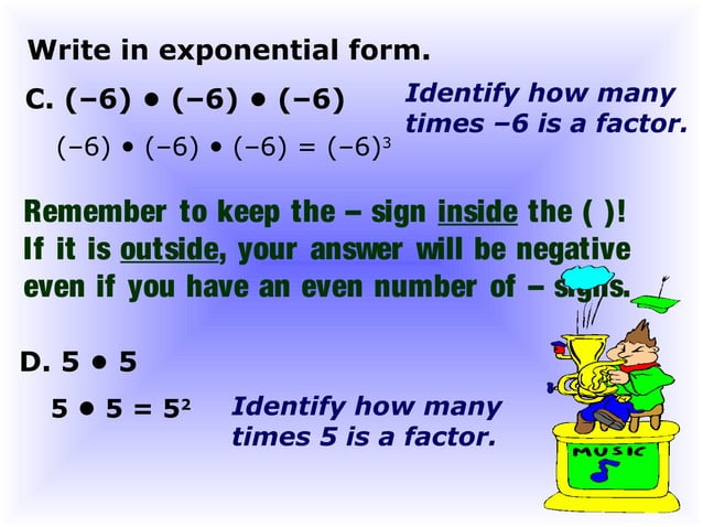 exponents and power | PPT
