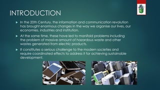 e waste : introduction description seminar | PDF