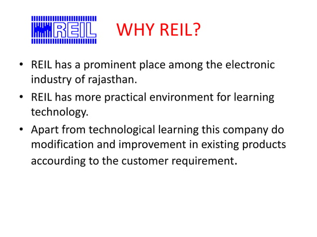 reil jaipur | PPT