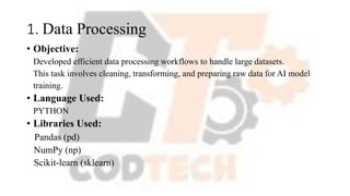 presentation on the topic of data science | PPTX | Programming Languages | Computing